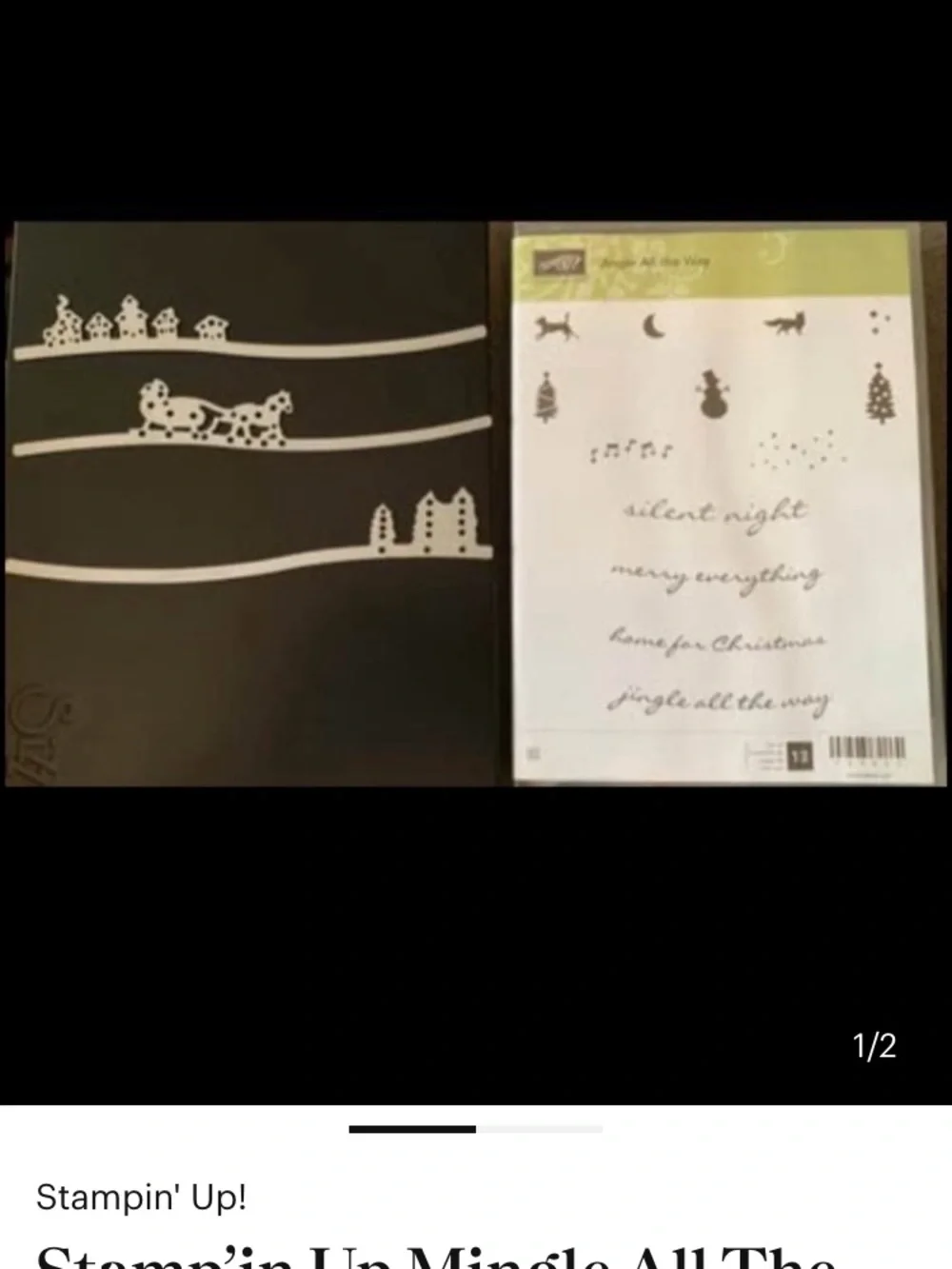 Stampin' Up! | Design | Stampin Up Mingle All The Way Dies Stamp Set ...